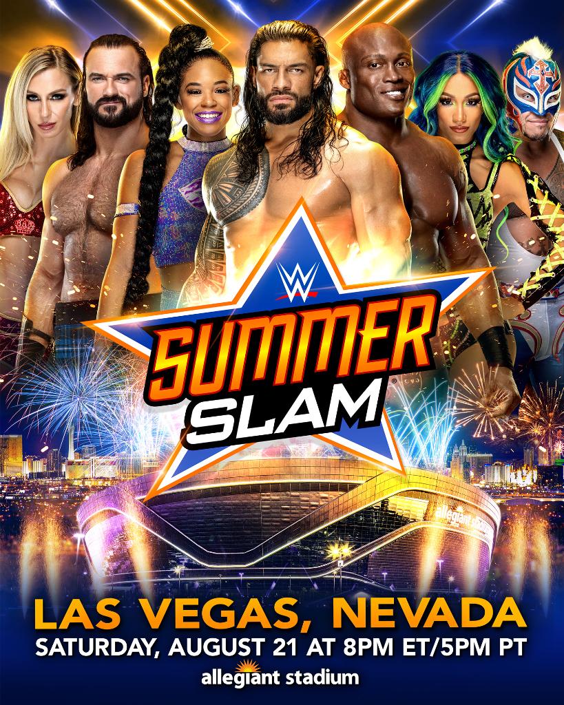 LAS VEGAS ALOJARÁ SUMMERSLAM® EN EL ALLEGIANT STADIUM - Lucha Libre Online